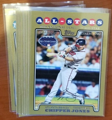 2008 Topps Update Baseball Gold Parallel Singles #'d /2008 - You Pick ...