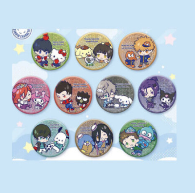 Blue Lock X Sanrio 2022 Tin Badge Complete Set JAPAN Isagi Bachira ...