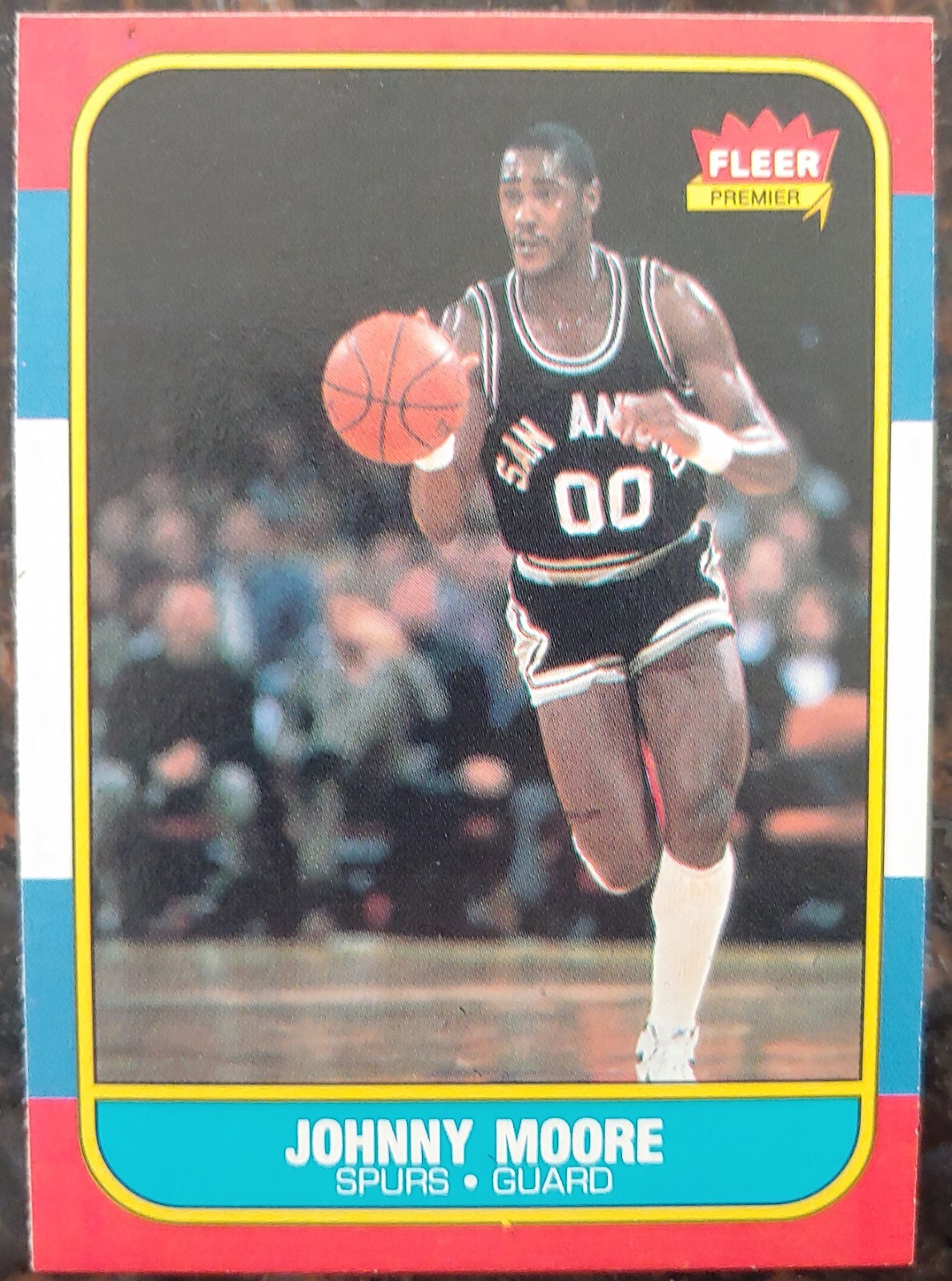 1986 Johnny Moore Fleer NBA Basketball Card #76 | eBay