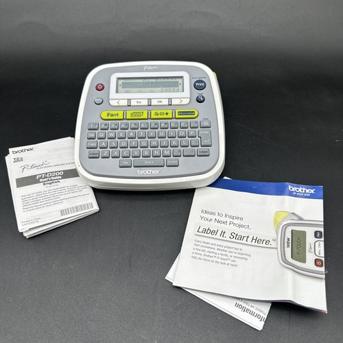 Brother P-Touch PT-D200 Label Maker - Tested | eBay