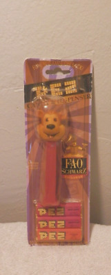 1999 PEZ FAO Schwarz Exclusive Bear Red Dispenser w/Candy | eBay