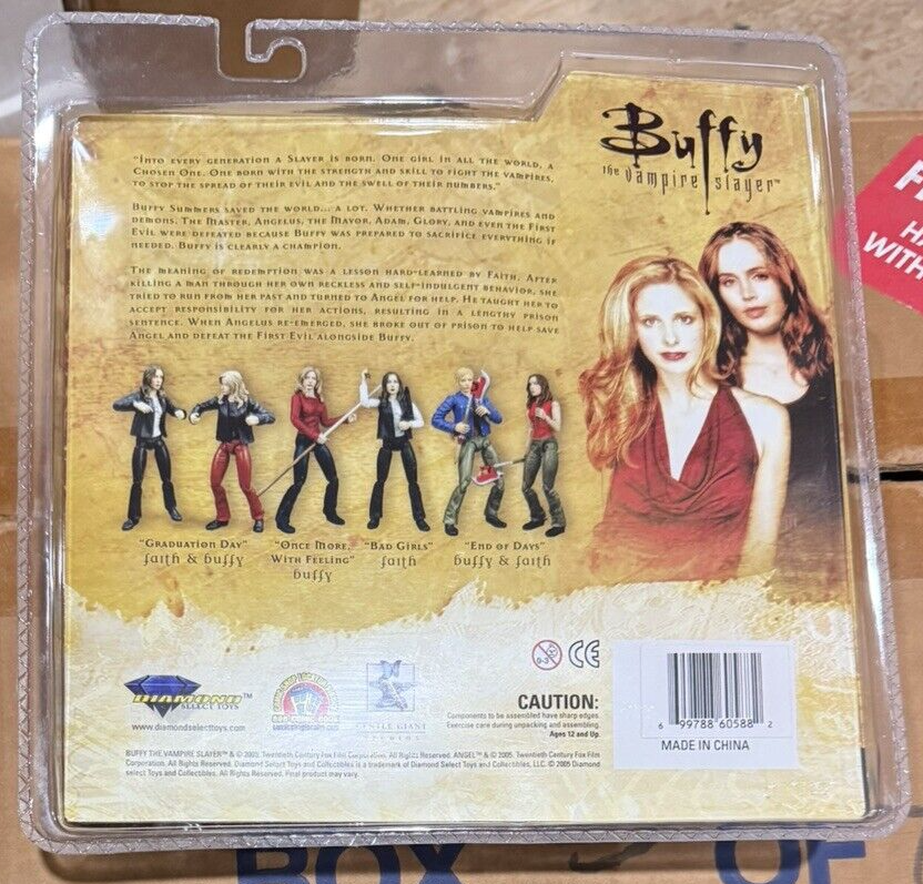 2005 Diamond Select Buffy The Vampire Slayer Bad Girls Faith Figure ...