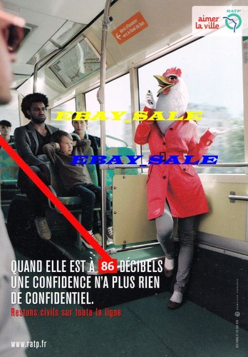 CP POSTCARD CARTE POSTALE METRO BUS RATP POULE PIPELETTE | eBay
