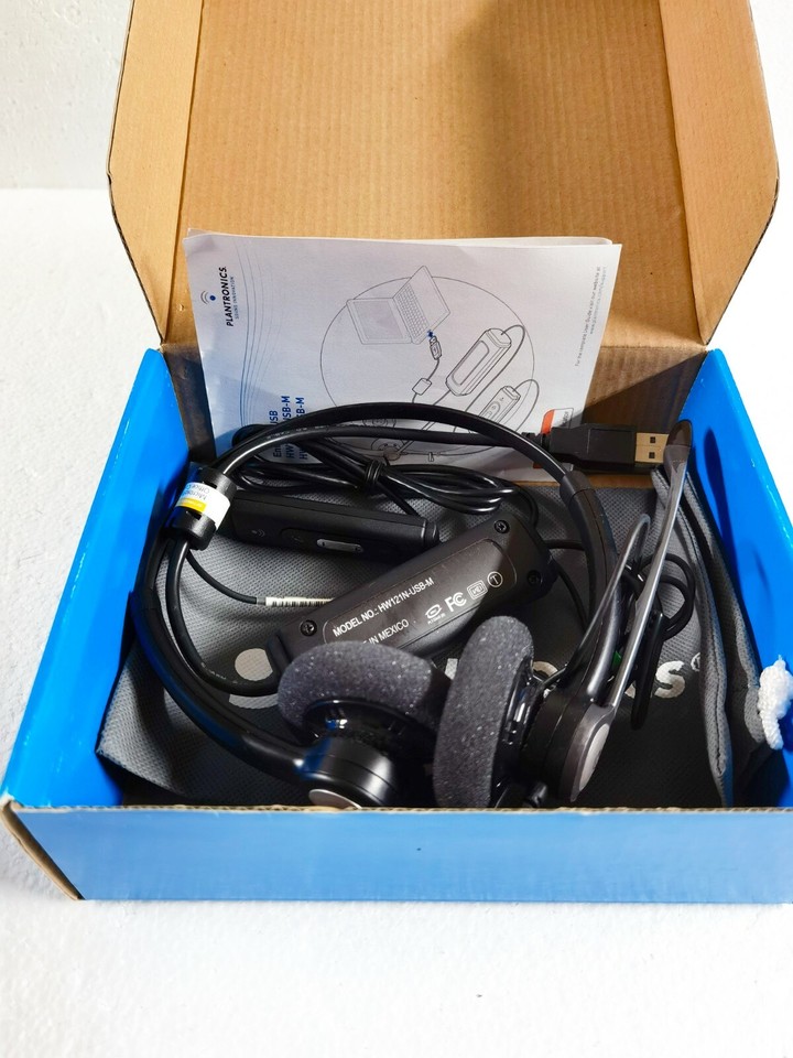 Plantronics Entera HW111N-USB Mono Wideband Noise-Canceling PC Headset ...