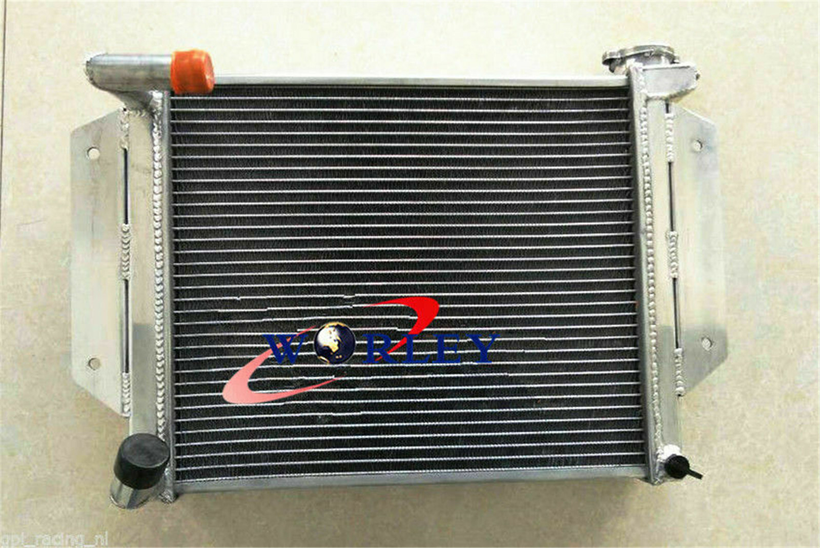 3 row crossflow aluminum radiator for MG MGB 1.8 1968-1976 manual 3 ...