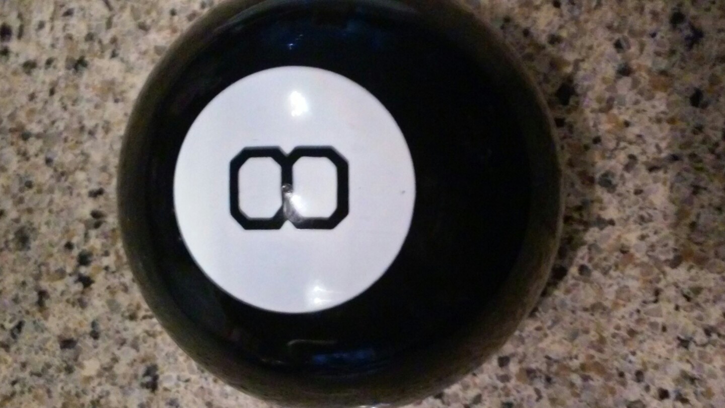 Magic 8 Ball Fortune Teller Novelty Toy - Will I Win the Lottery | eBay
