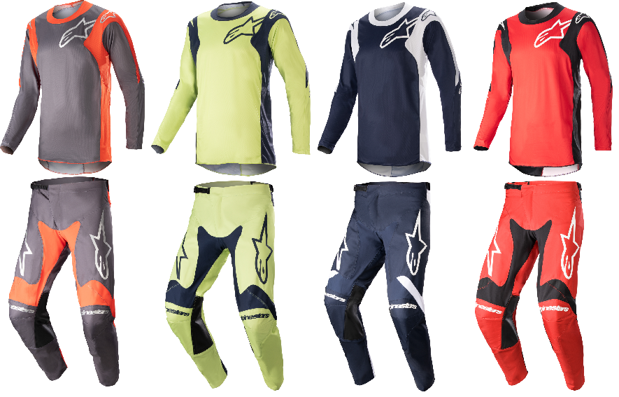 Alpinestar Racer Hoen Adult Pant & Jersey Riding Gear Combo Dirt Bike ...