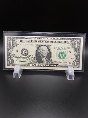 1974 - 1 Dollar bill Autographed note paper money. Very Nice Bill. | eBay