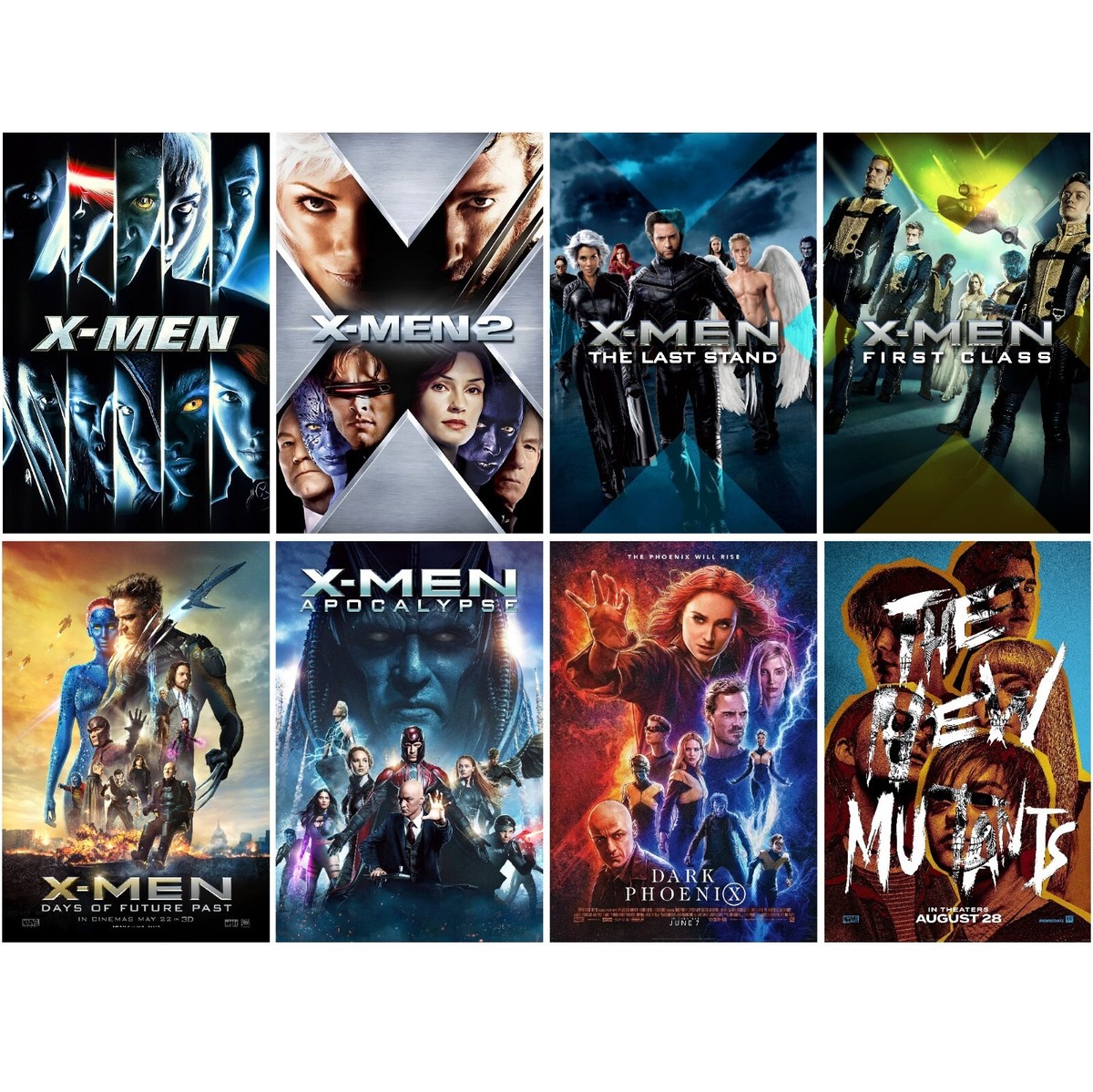 Xmen Movie Posters WMG X Men: Days Of Future Past 2014 Movie Poster