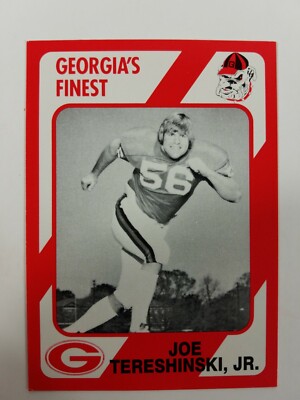 Joe Tereshinski Jr Georgia Bulldogs UGA Dawgs 89 Collegiate Collection ...