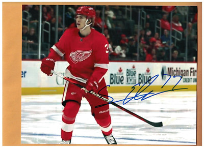 SIMON EDVINSSON AUTOGRAPHED DETROIT RED WINGS 8X10 PHOTO SIGNED | eBay