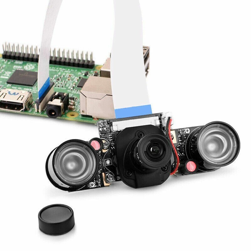 Night Vision Camera Module for Raspberry Pi 4, Mini 5MP 1080P Video ...