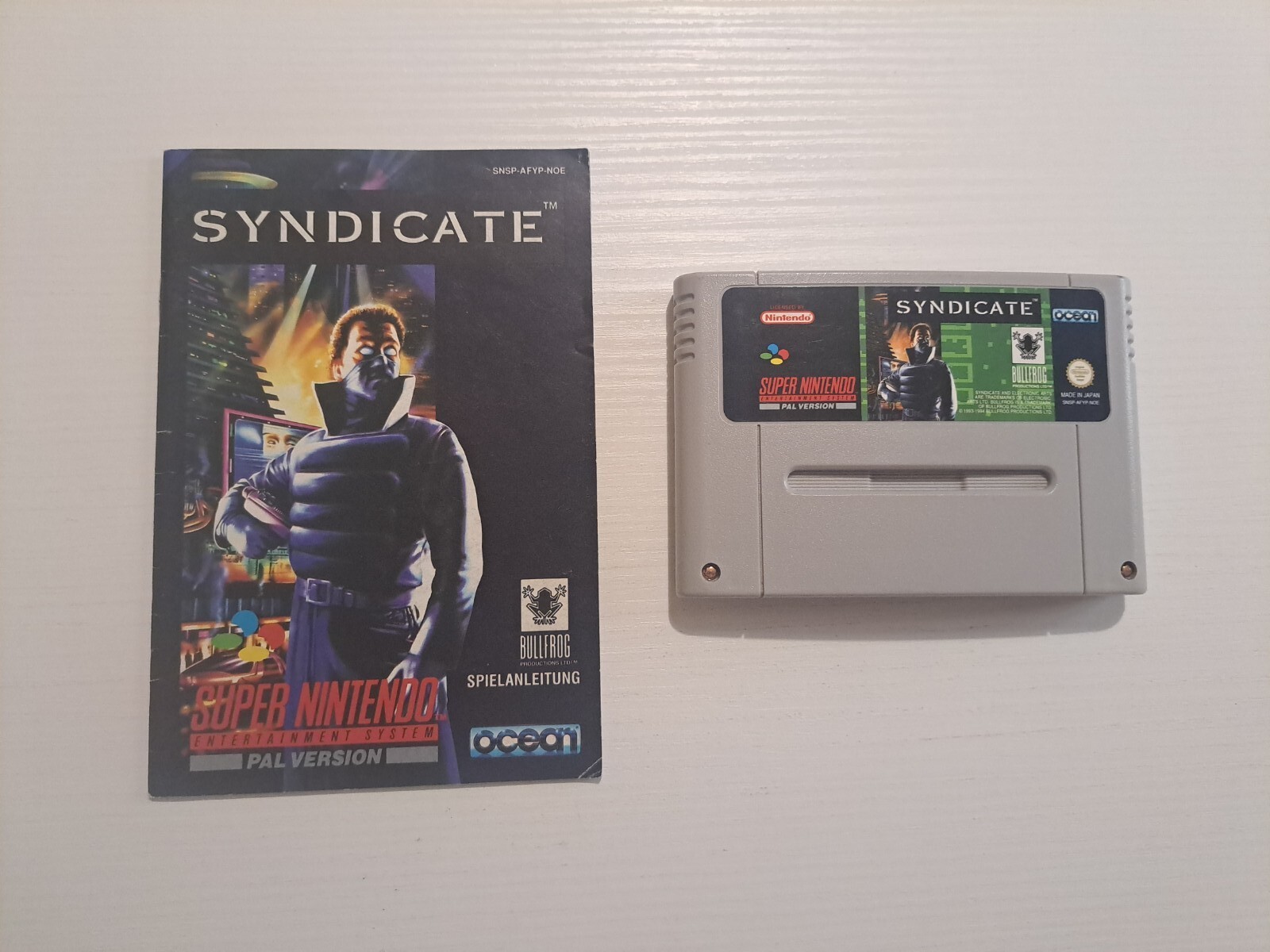 Syndicate Super Nintendo Snes Pal | eBay