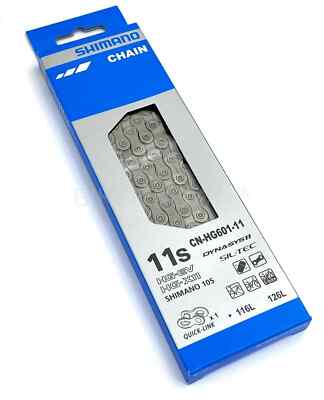 Shimano CN-HG-601-11 (105) Chaîne 11 vitesses 116 maillons (Quick-Link ...