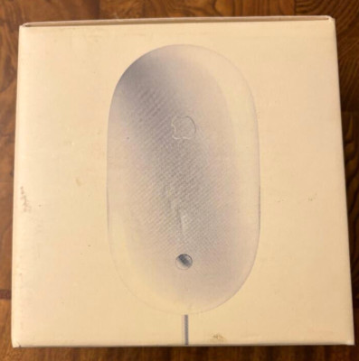 Apple Wireless Mighty Mouse – White – MA086LL/A – Empty Box Only | eBay