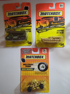 Matchbox Military Tanks (2) And NASA Rocket Transporter | eBay