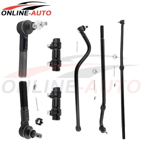 Front Tie Rod Drag Link Track Bar Kit For 2000-2001 Dodge Ram 1500 2500 ...
