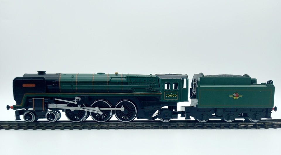 OO Gauge 1:76 Scale 7MT Britannia Steam Locomotive Train Model Railway ...