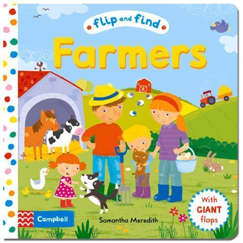 Flip and Find: Flip and Find Farmers Board Book (2016, Hardcover) for ...
