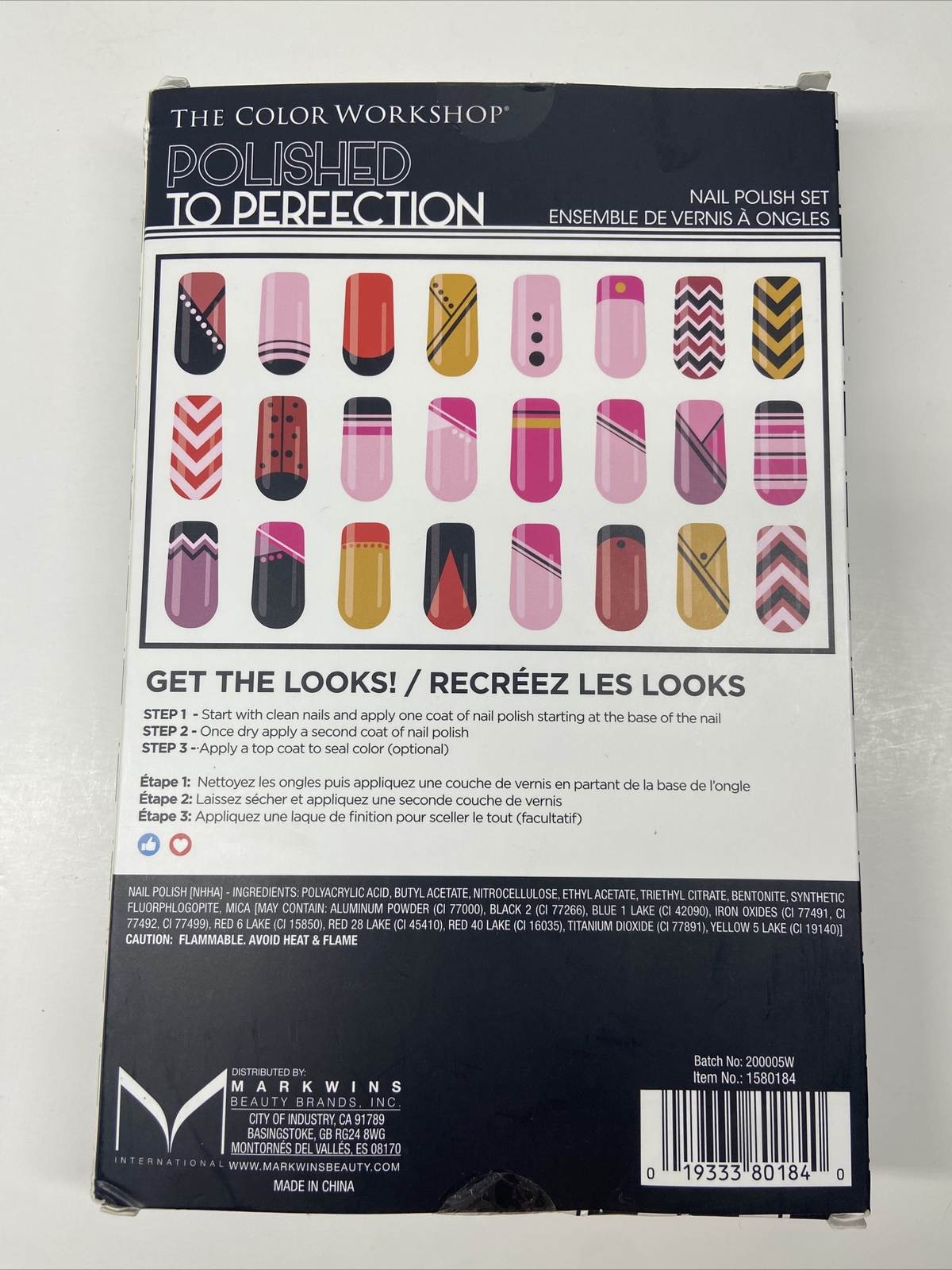 Polished to Perfection The Color Workshop Nail Polish Set for sale ...