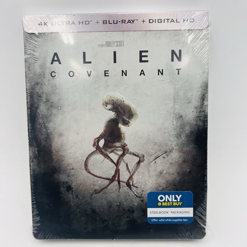 Alien Covenant Blu Ray 4K HD Digital Steel Book Sealed Brand New | eBay