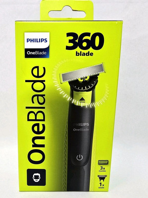 Philips 360 Blade Oneblade QP2724/23 Shaver 3x Combs 1x Blade Brand New ...