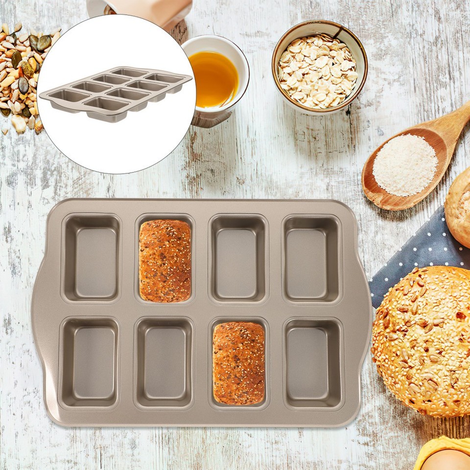 Cake Mold Kitchen Bakeware Loaf Pan Bread Baking Tin Mini Tins Pans ...