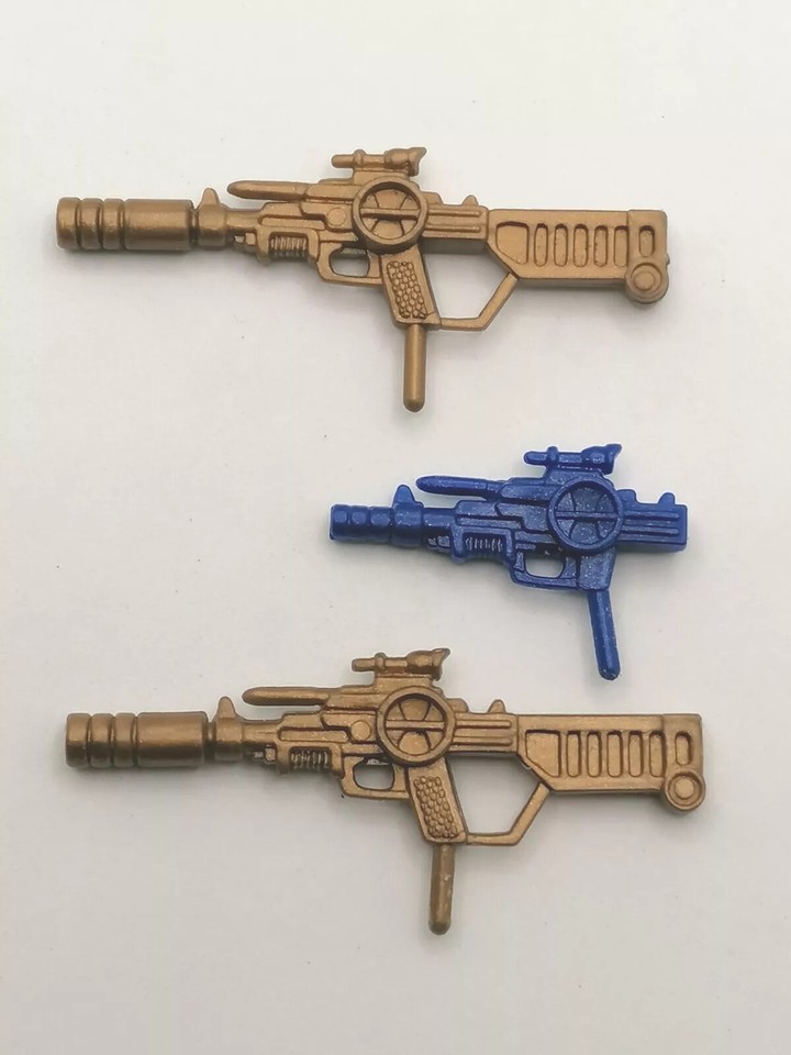 Captain Power 3 x Weapons Blasters Lasers 1988 Soaron / Station Mattel ...