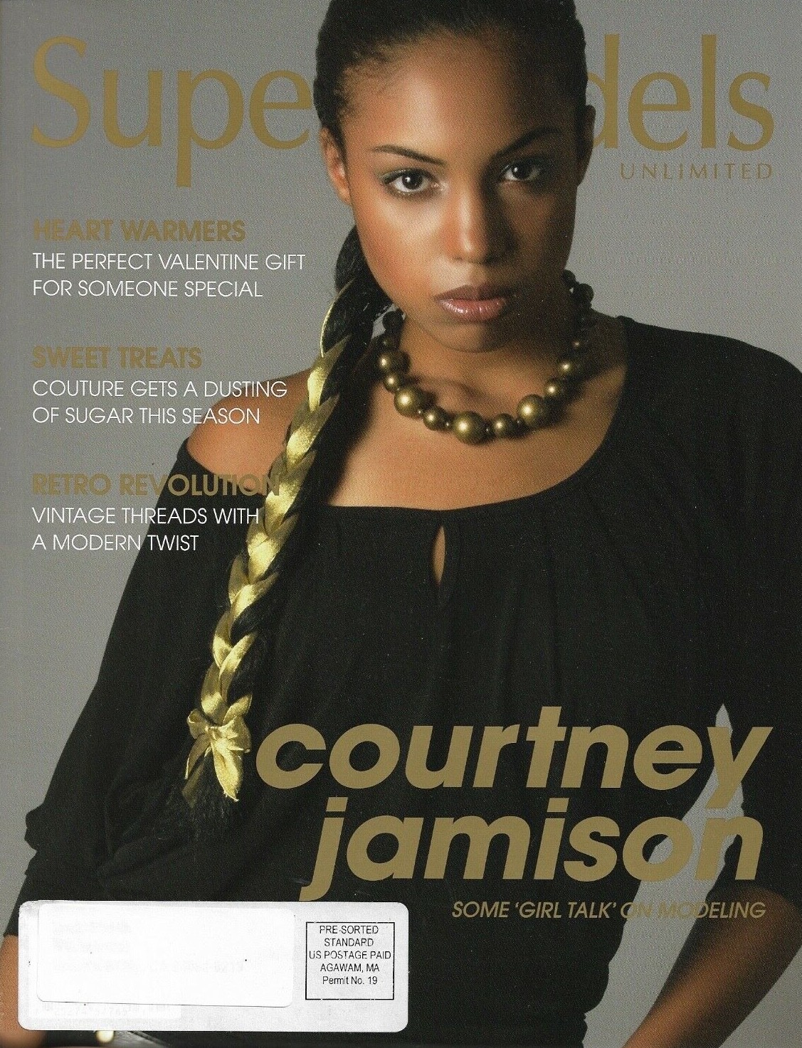SUPERMODELS Unlimited Mag - COURTNEY JAMISISON Jan 2009 - BRAND NEW | eBay