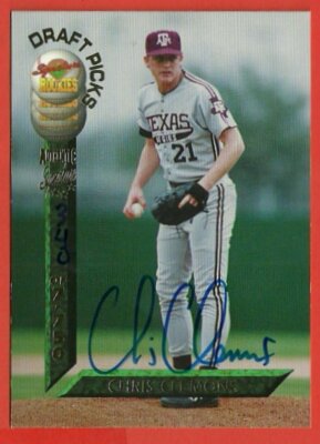 CHRIS CLEMONS - 1994 Signature Rookies Draft Pick Signatures #31 ...