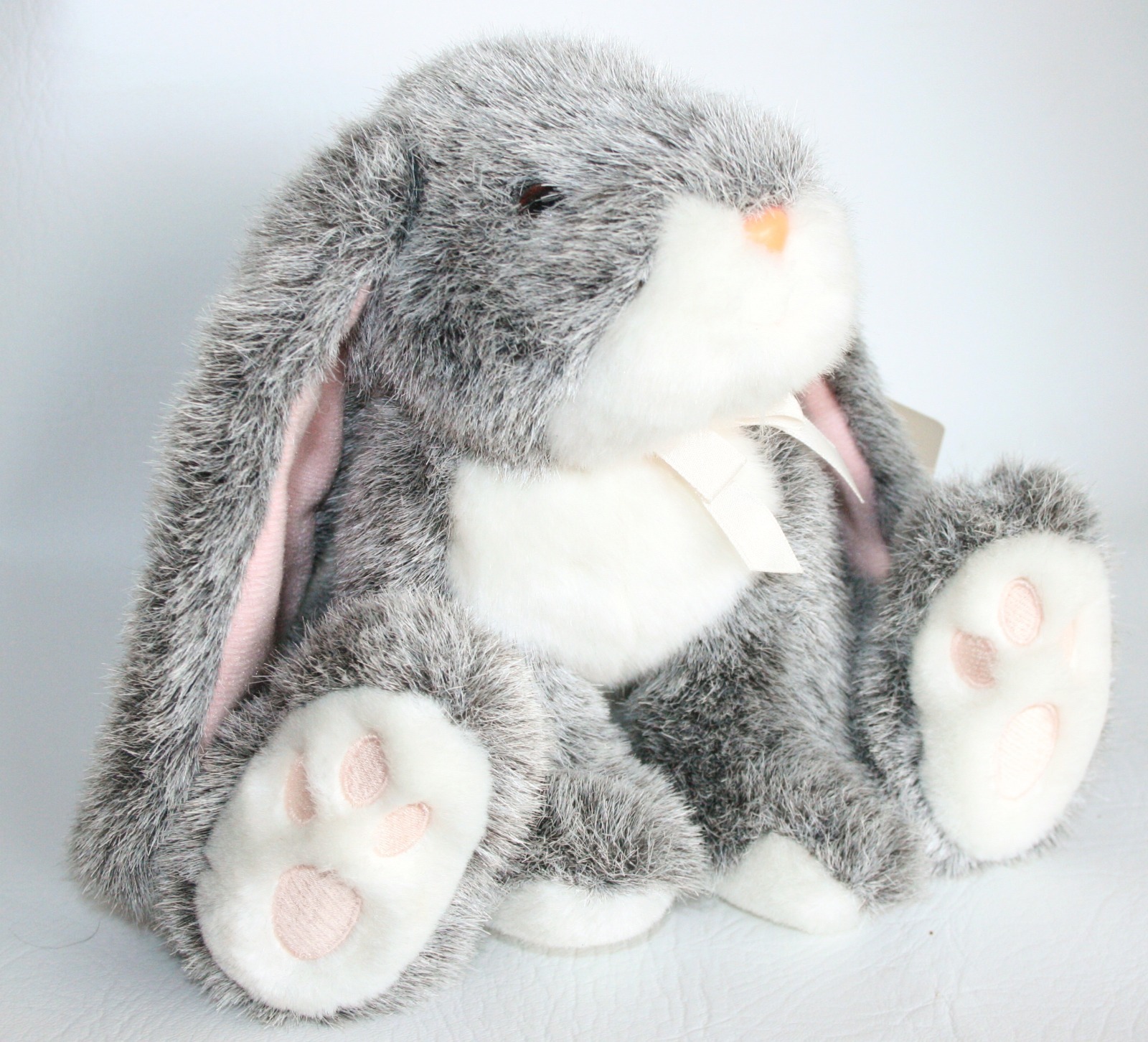 Vintage Caress Soft Pets Bouncy Bunny rabbit Plush Stuffed Animal 8 ...