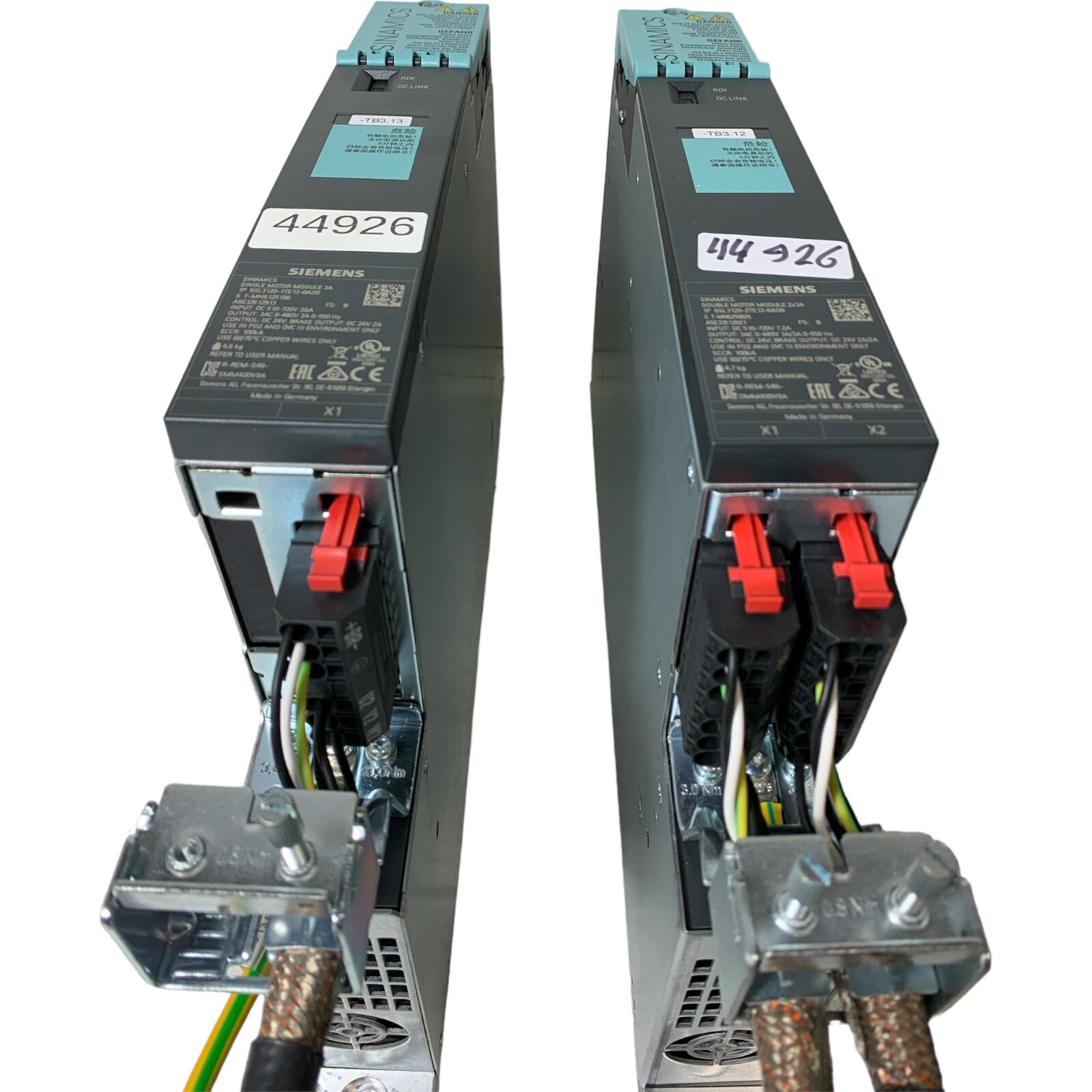 Siemens 6SL3120-1TE13-0AD0 SINAMICS Single Motor Module 3A | eBay.de