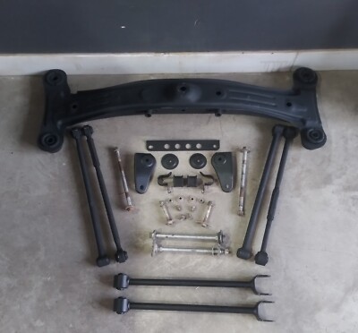 97-01 Camry Rear Subframe Crossmember w Lateral Links Bolts | eBay