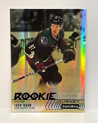 2024-25 UPPER DECK SYNERGY JOSH DOAN RC ROOKIE JOURNEY HOME GOLD #RJ-7 ...