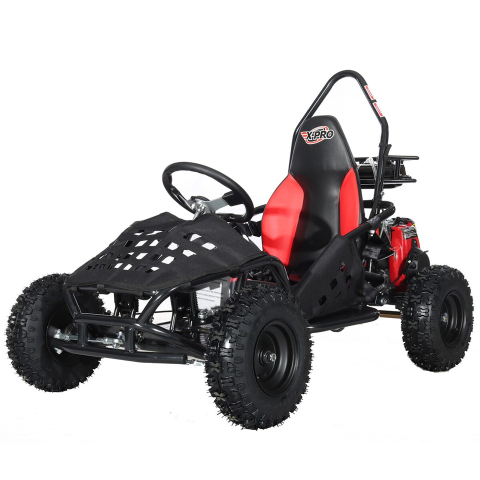 X-PRO Rover 50 Go Kart 4 Stroke Gas Powered Off Road Go Karts for Kids ...