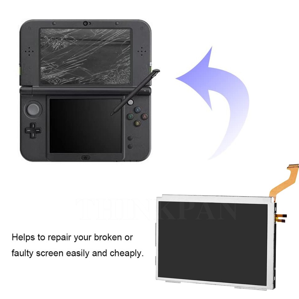 Nintendo 3DS XL Top Upper LCD Screen Display Replacement (Original ...