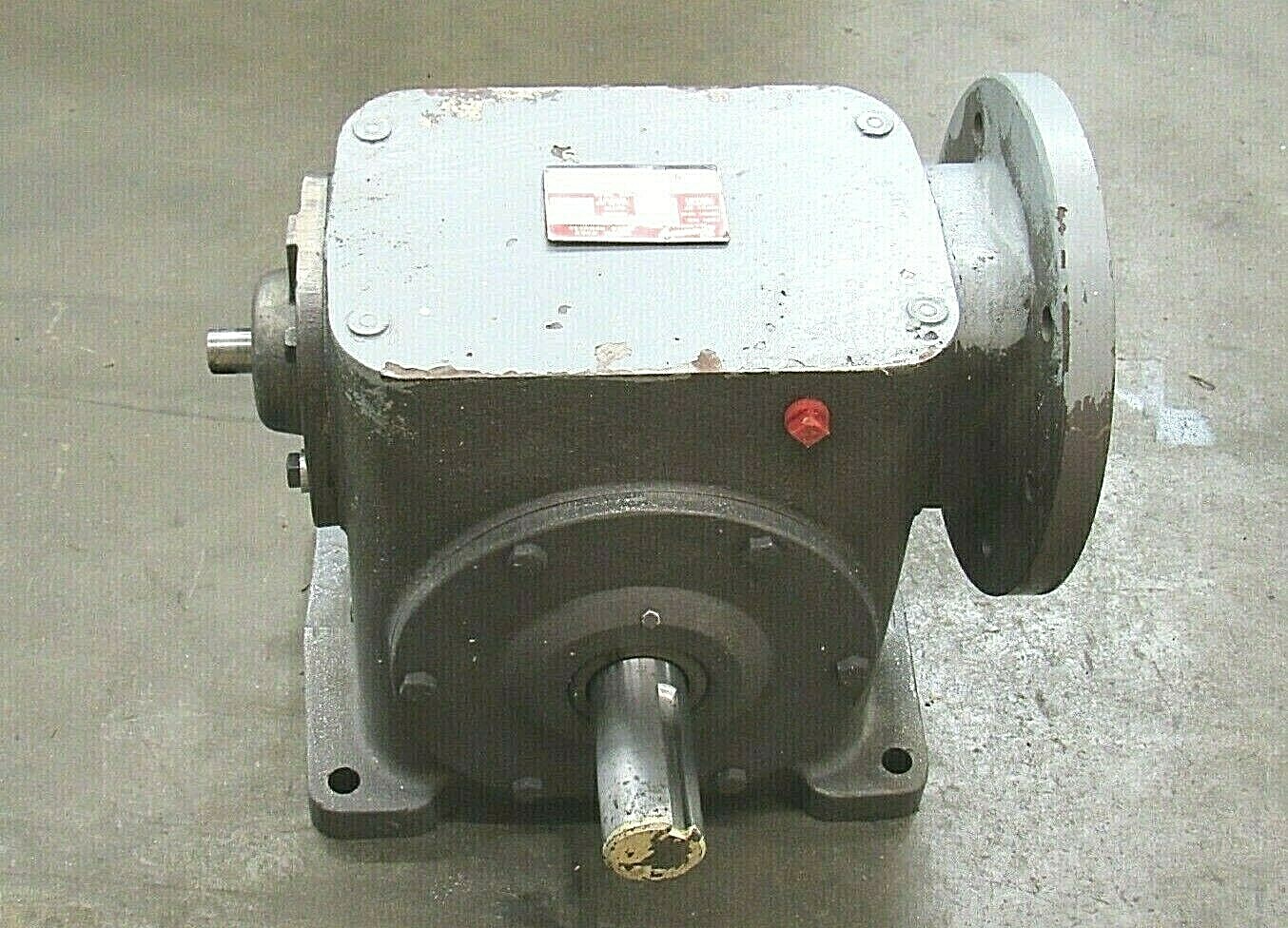 BROWNING WORM GEAR SPEED REDUCER MODEL E 375C1-LR20FE 7711 20:1 RATIO 5 ...