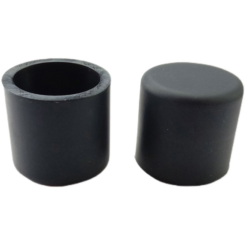 Black Round Rubber End Caps Rods Table, Feet, Tube, Pipe ,Cover Cap ...