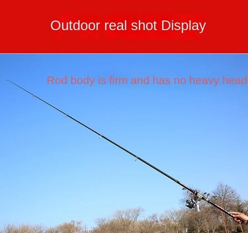 Telescopic Portable Fishing Rod 2.1M-4.5M Travel Sea Boat Rock Fishing ...