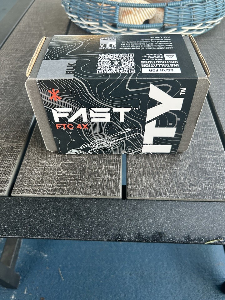 Unity Tactical FAST FTC 4X Magnifier, 2.26" Mount Height, Black #FST ...