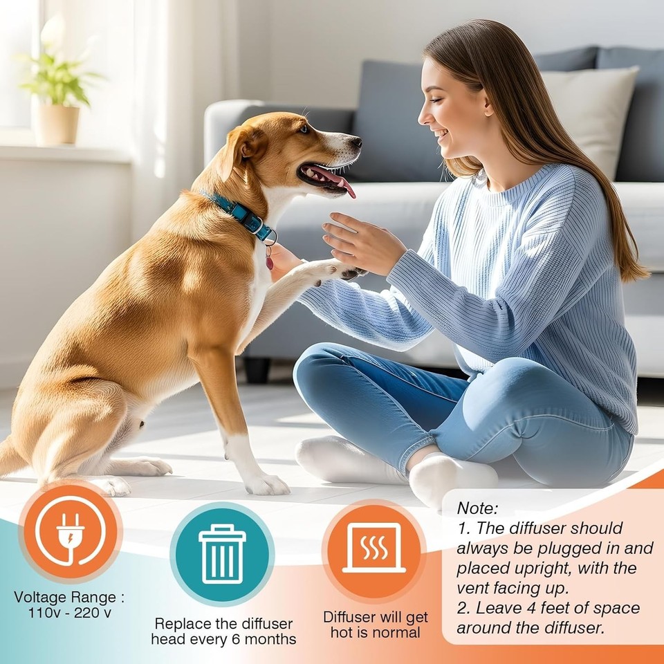 Dog Diffuser for Dog Anxiety Relief, Dong Pheromones Calmi | eBay