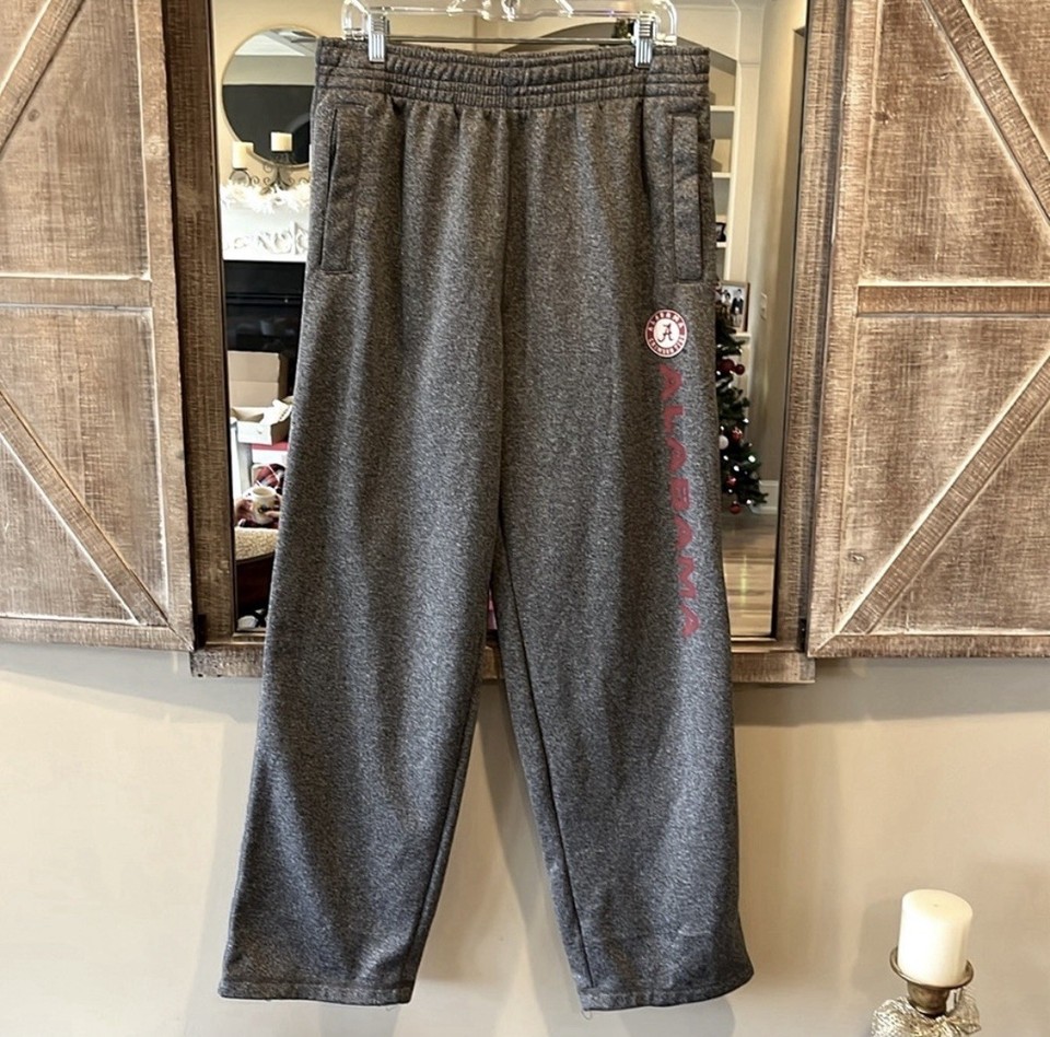 University Of Alabama Athletic Pants Sweatpants Mens Large | eBay