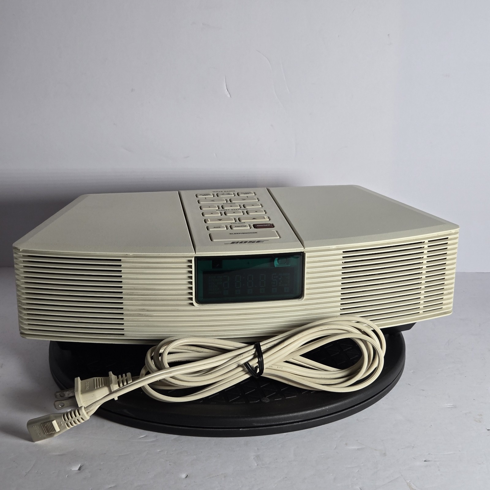 Bose Wave Radio Model AWR1-1W Acoustic Wave Clock Radio Works/Dim ...