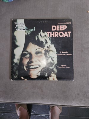 1980 DEEP THROAT LP Linda Lovelace Original Soundtrack Album NM-/W ...