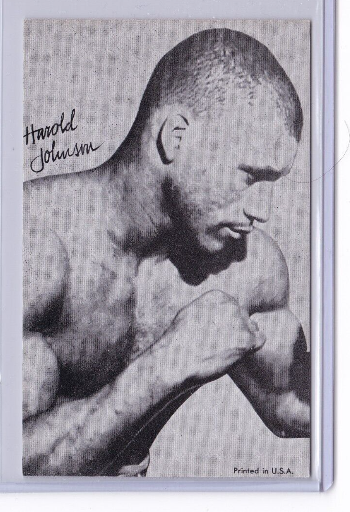 1947-66 Boxing Exhibits HAROLD JOHNSON SIDE VIEW ARCADE BOXER SUPPLY CO ...