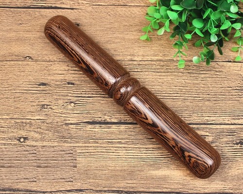Tai Chi Wushu Wenge Wood Ruler Stick Chinese Martial Arts Kung Fu Bang ...
