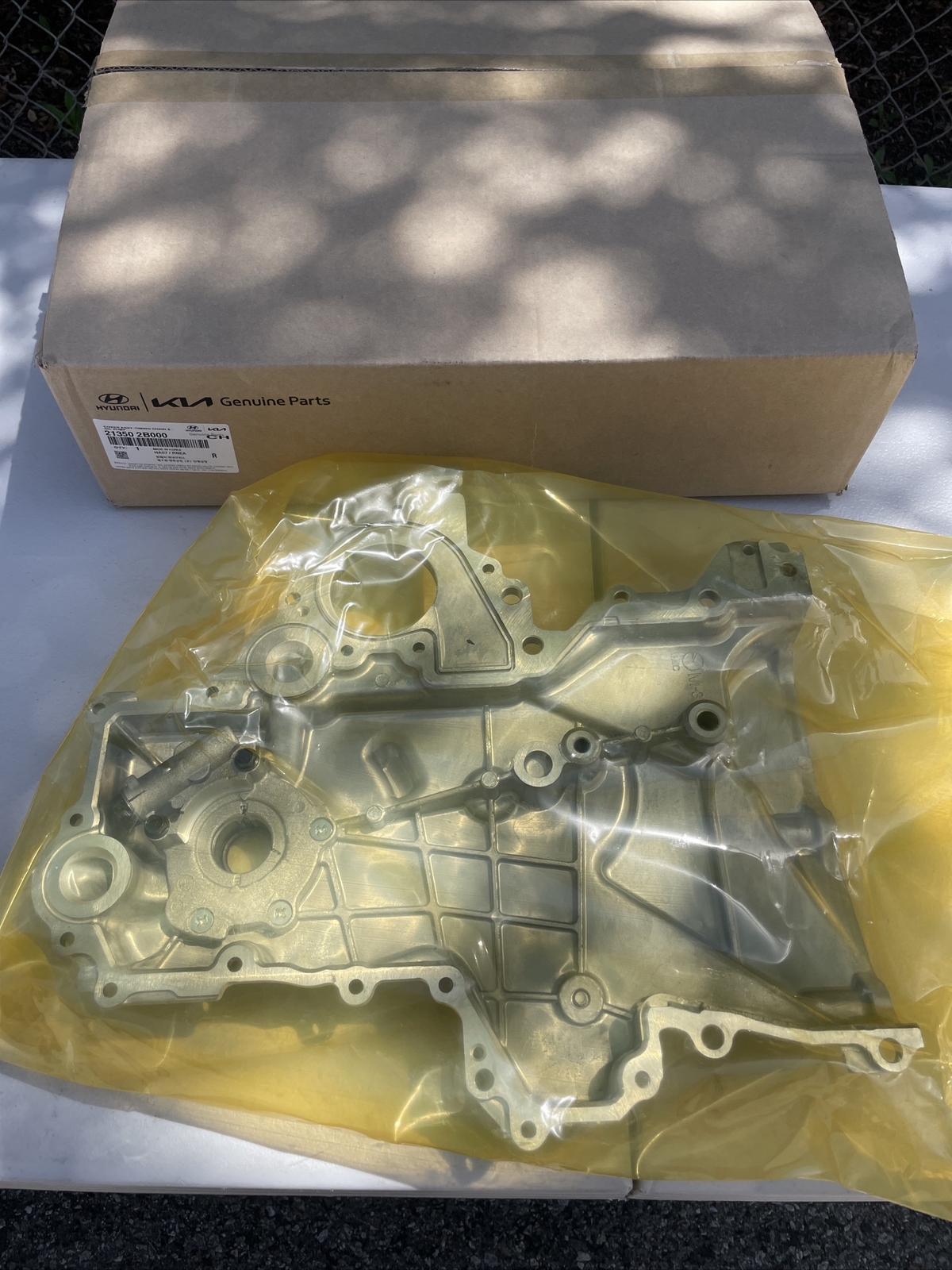 ⭐GENUINE⭐COVER ASSY-TIMING CHAIN OIL PUMP SOUL FORTE ELANTRA 2006-11 ...