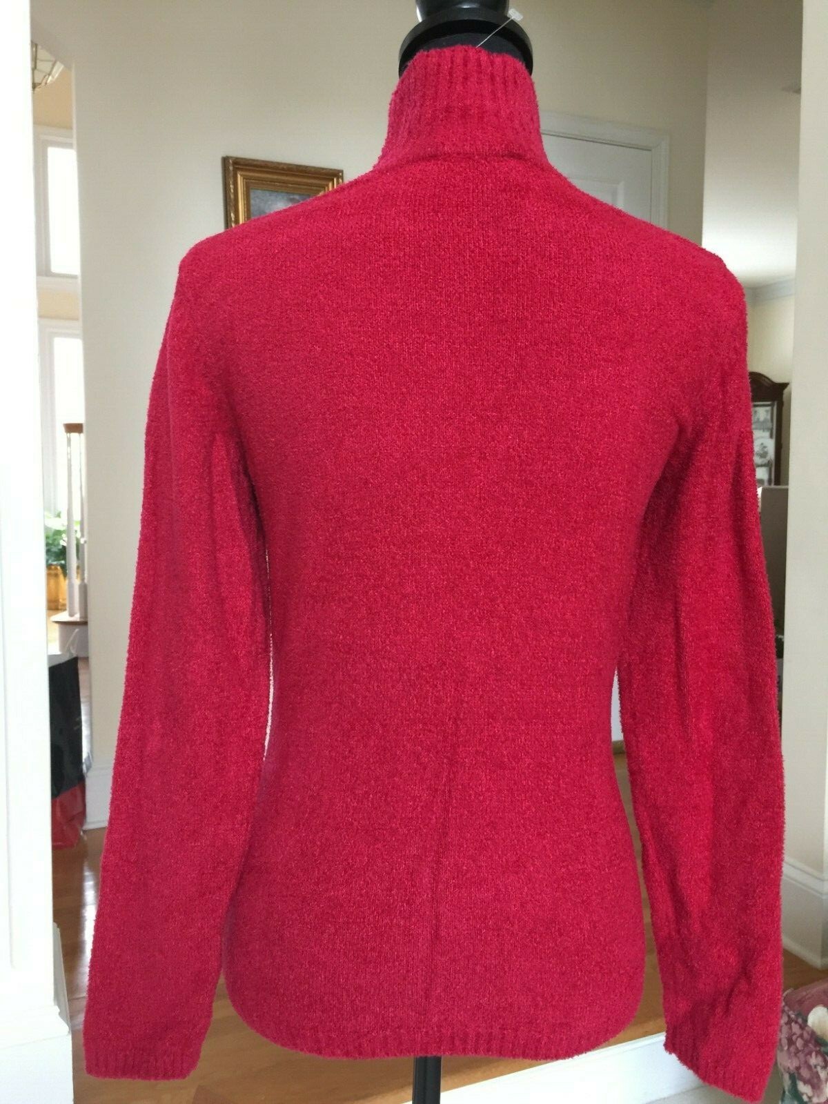 Talbots Mock Neck Sweater: Red Size S NWT Orig MSRP $68 | eBay