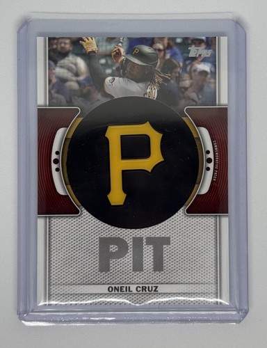 Oneil Cruz 2023 Topps Commemorative Team Logo Patch Relic #TLP-OC | eBay