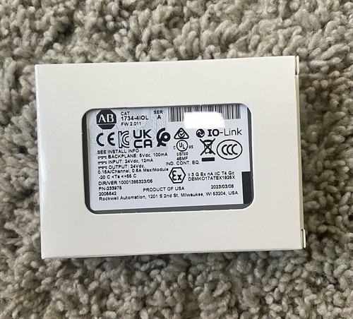 1PC New 1734-4IOL Ser A Allen Bradley Point I/O 4-Ch IO-Link Master ...